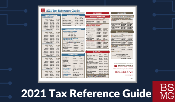 2021 Tax Reference Guide